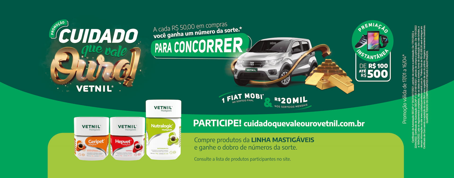 VETNIL – Parceira de quem cuida – Saúde e Bem-estar animal